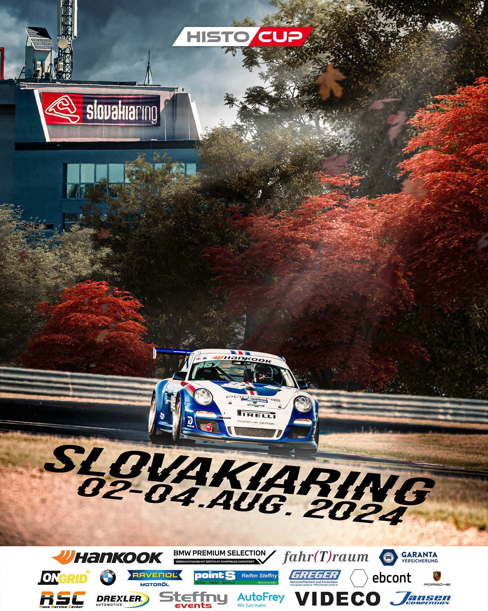 Vorinformationen Histo Cup am Slovakiaring – Histo Cup