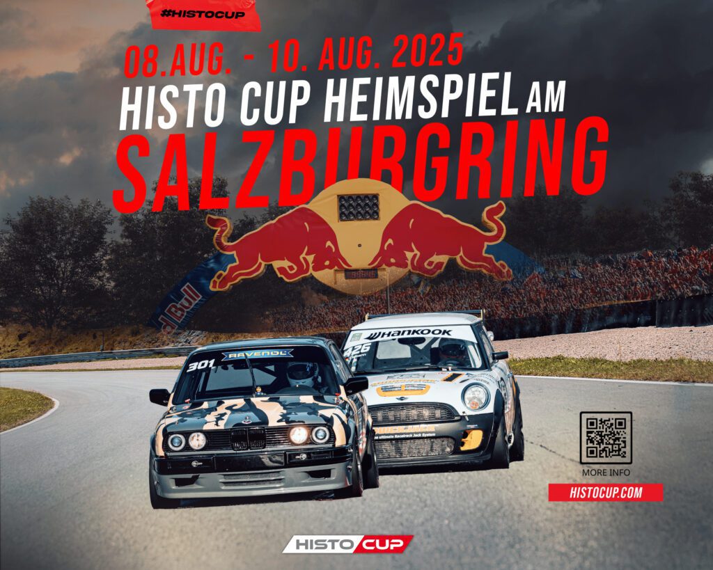 🏁 Vorschau: SALZBURGRING 8.–10. AUGUST 2025 – Histo Cup